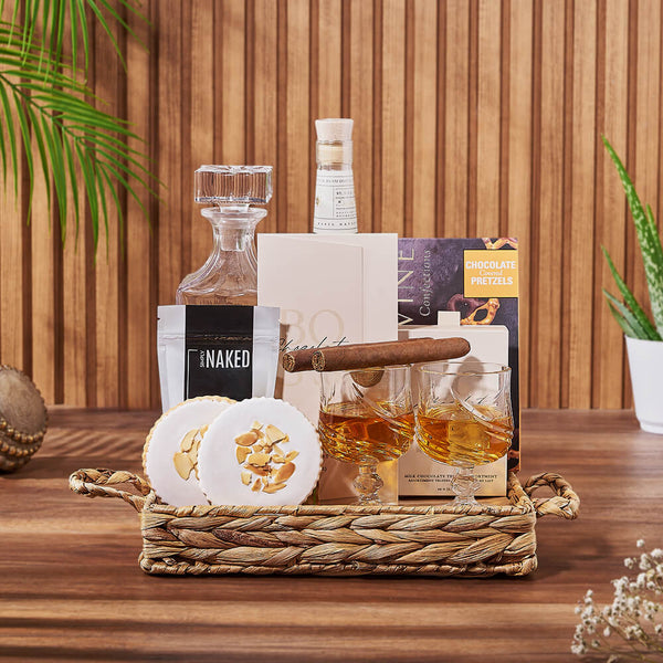 Deluxe Liquor & Decanter Gift Set – Liquor gift baskets – Los Angeles ...