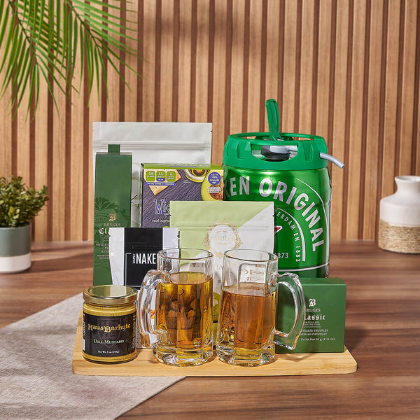 Guildwood Beer & Snacks Basket – Beer gift baskets – Los Angeles ...
